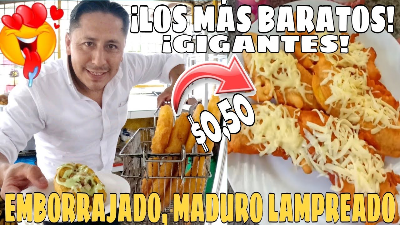 ESTE es el EMBORRAJADO o MADURO LAMPREADO más BARATO que he PROBADO en ...