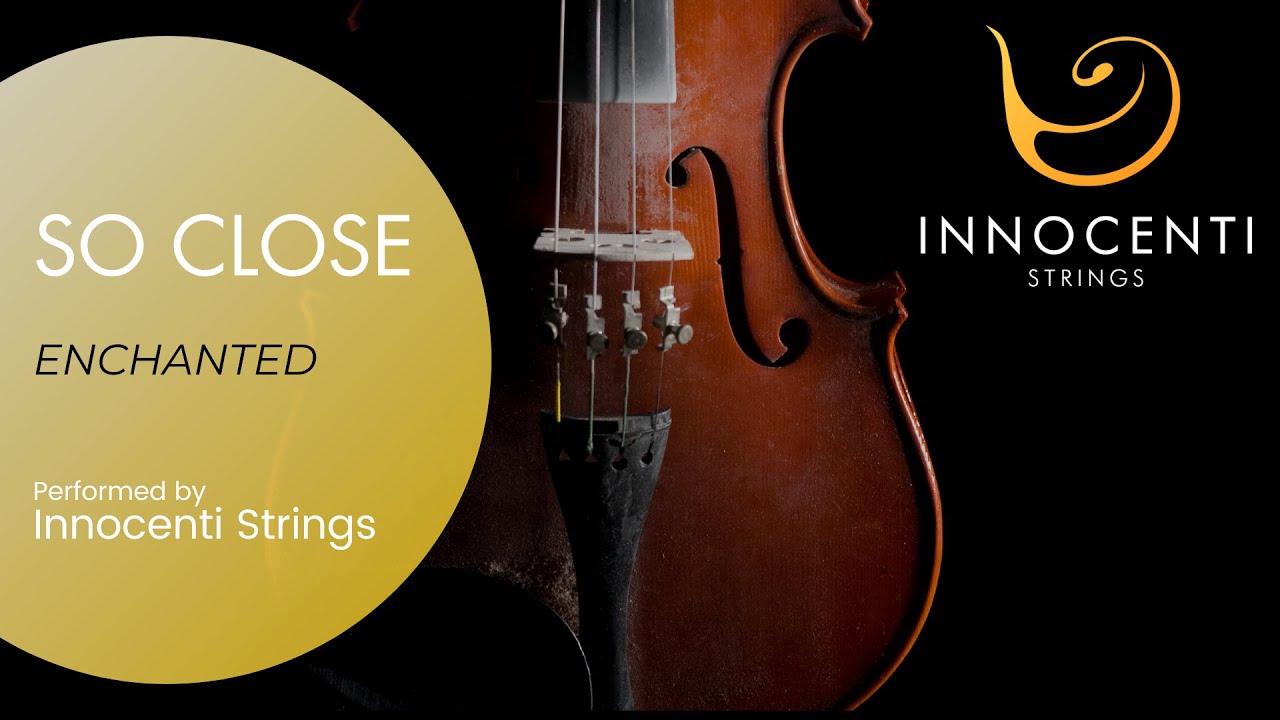 So Close - Jon McLaughlin (Enchanted) - String Quartet - YouTube