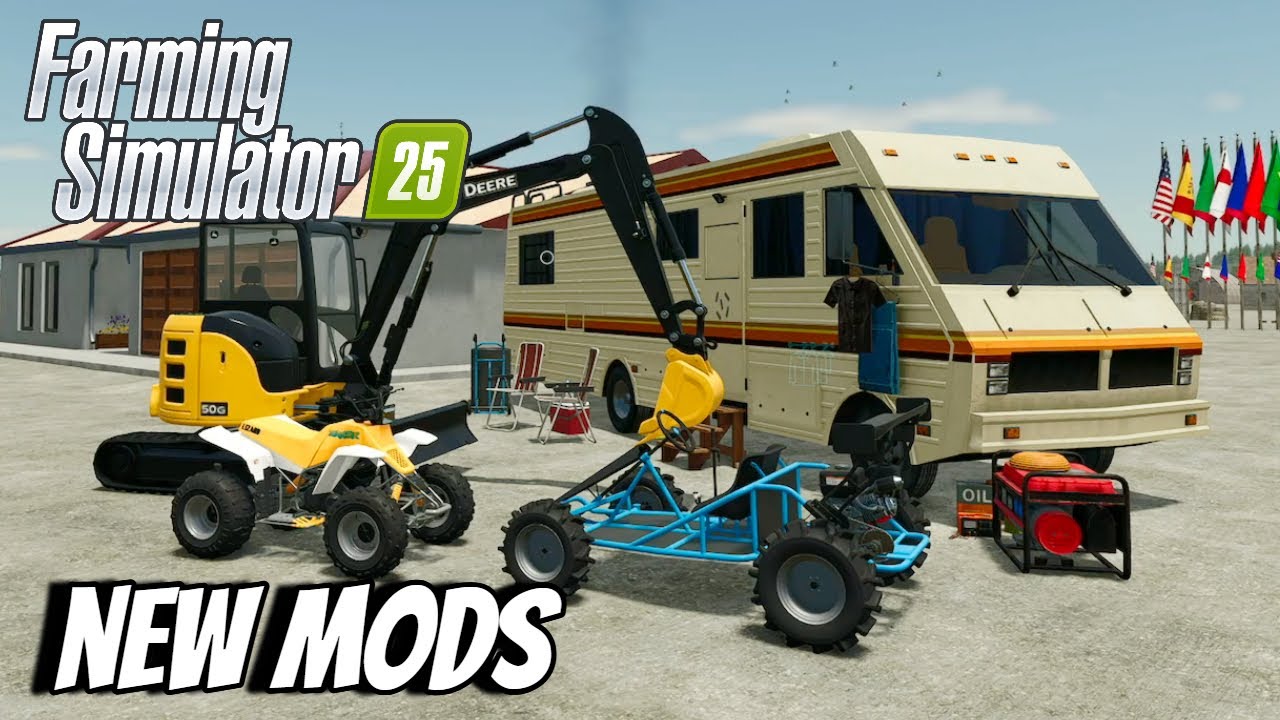 New Mods 20/06/2025 - Farming Simulator 25 FS25 XBOX - YouTube