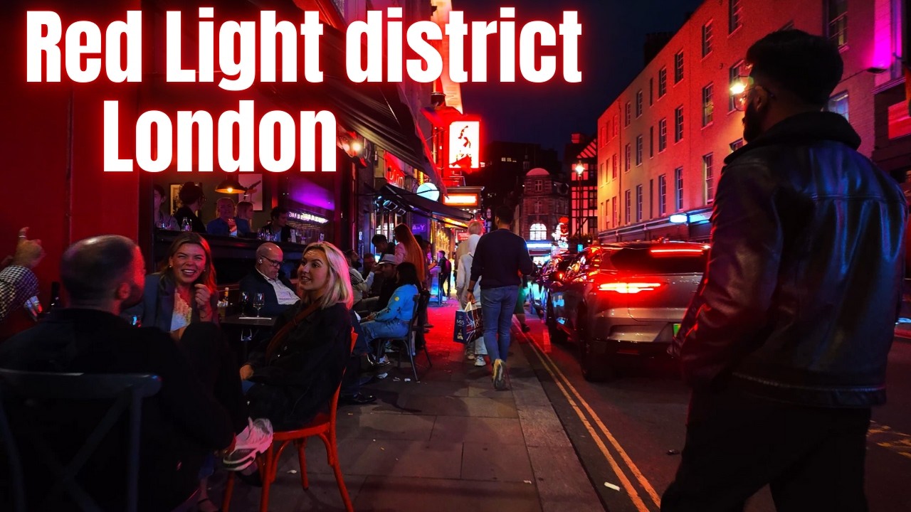 London Red Light Exposed 🔞 Soho's Midnight Secrets Uncensored (Walking ...