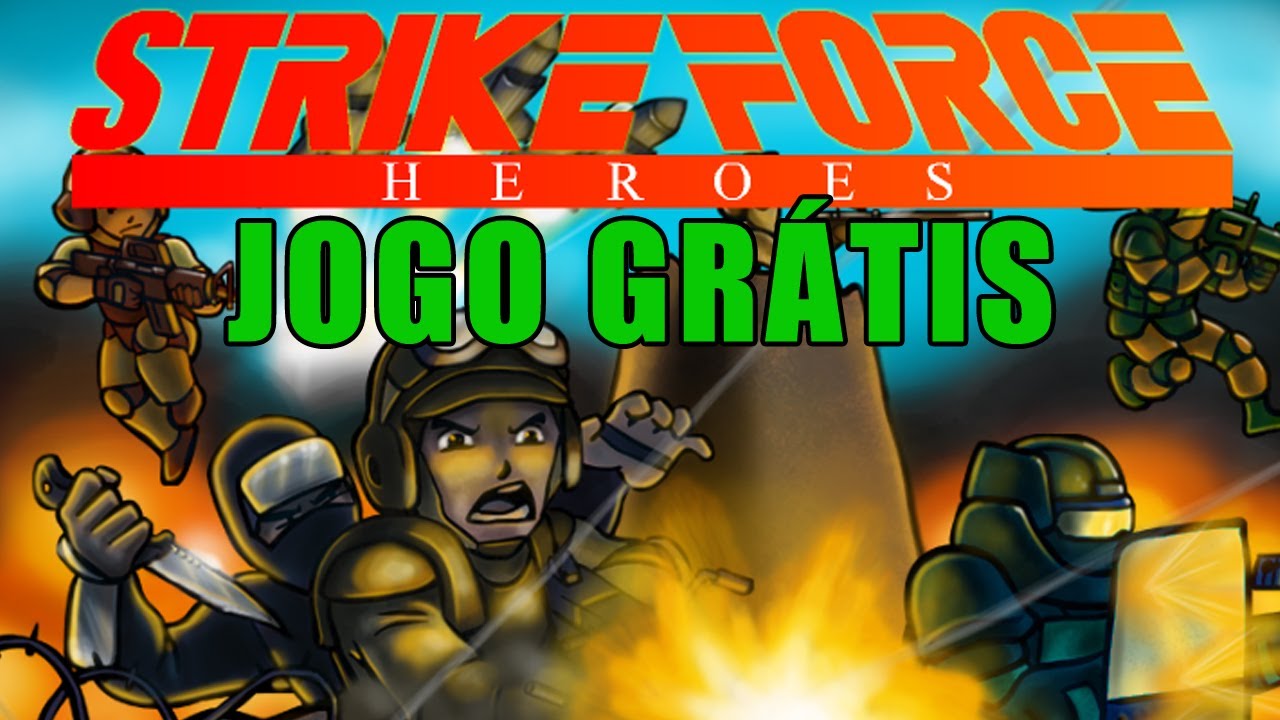 Jogos em Flash 017 - Strike Force Heroes - Jogo grátis! Òtimos gráficos ...