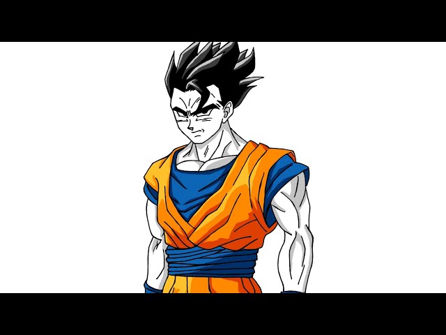 How To Draw Dragon Ball Z Kid Gohan