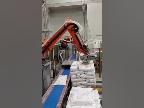 Automated Robotic Bag Depalletizing - YouTube