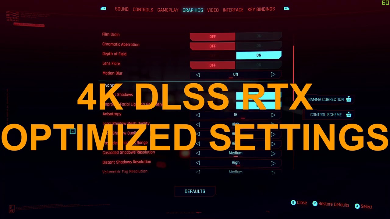 Cyberpunk 2077 - Different resolutions and settings (PC) - YouTube