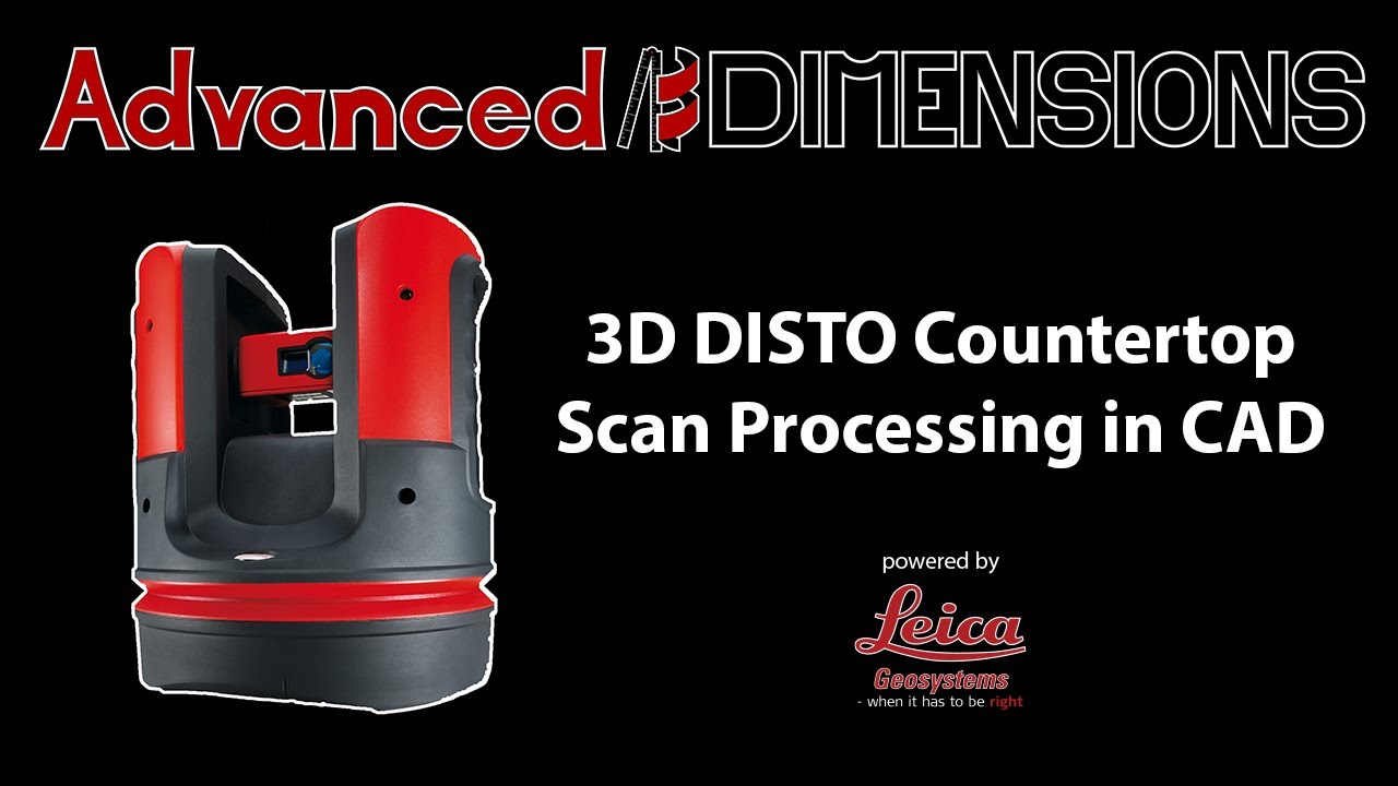 Processing a Counter Scan in CAD - YouTube