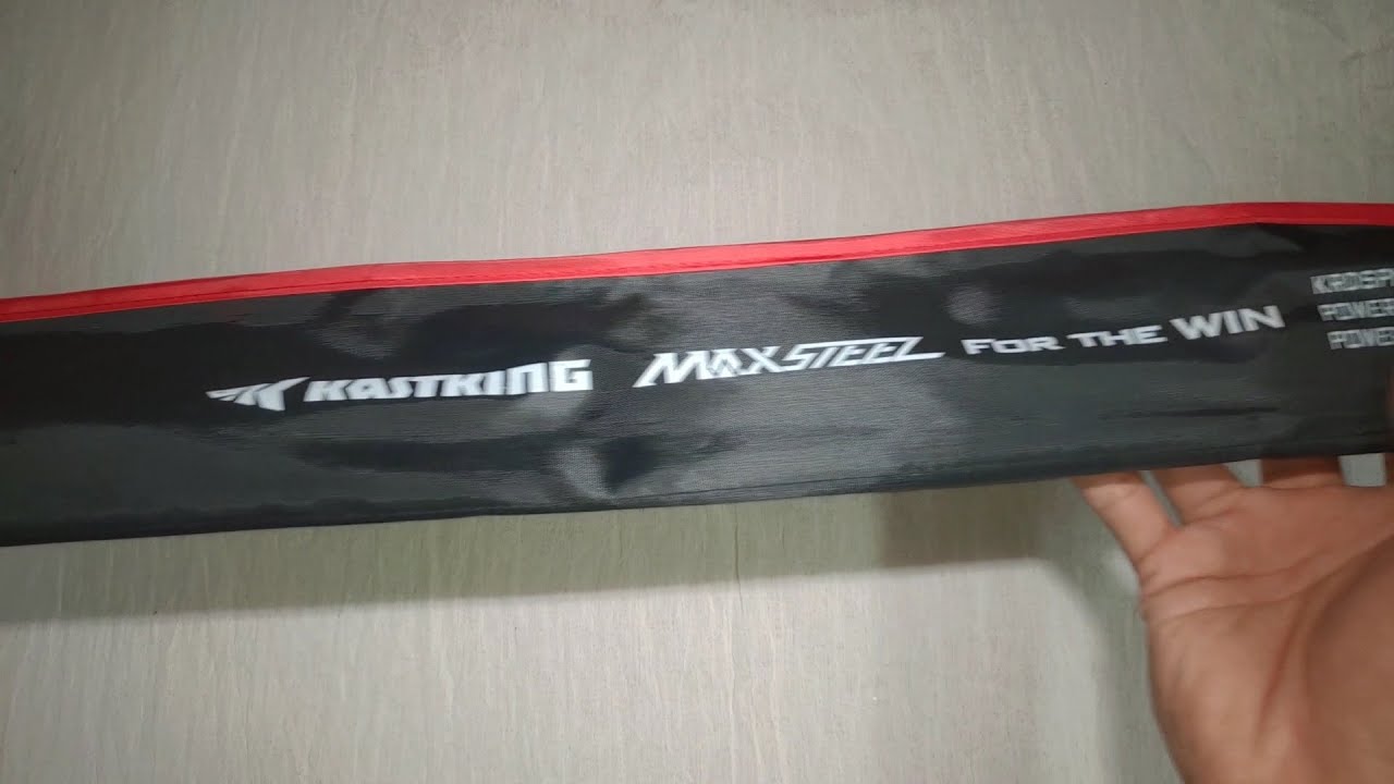 Unboxing of Kastking Maxsteel spinning rod - YouTube