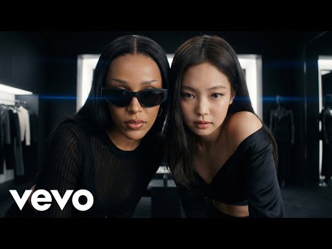 Doja Cat × Jennie – BLACK (ft. Tyga, Ariana Grande, Chris Brown) 🖤 | Dark Pop Trap Anthem |  Style
