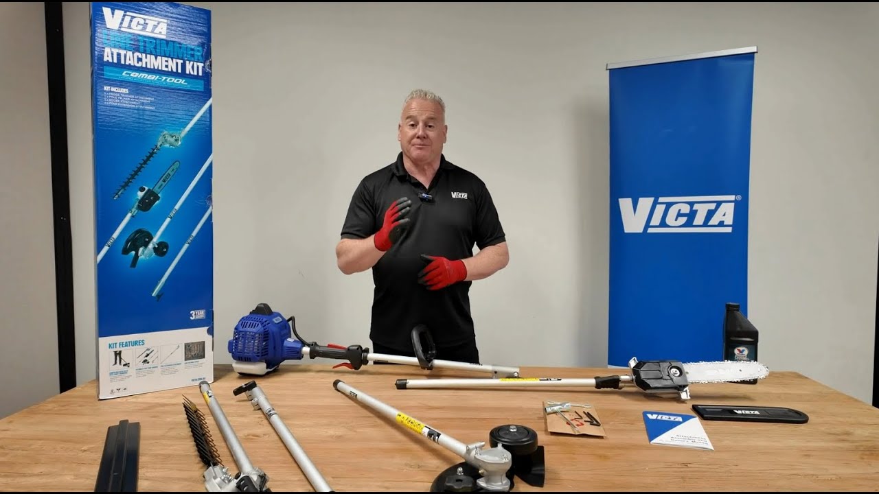 Victa Line Trimmer Attachment Kit - YouTube