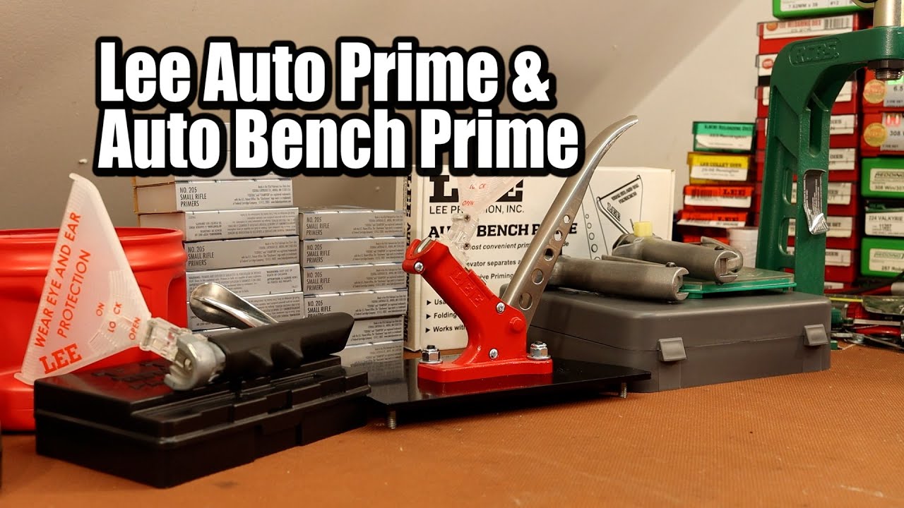 Lee Auto Prime and Bench Prime - YouTube