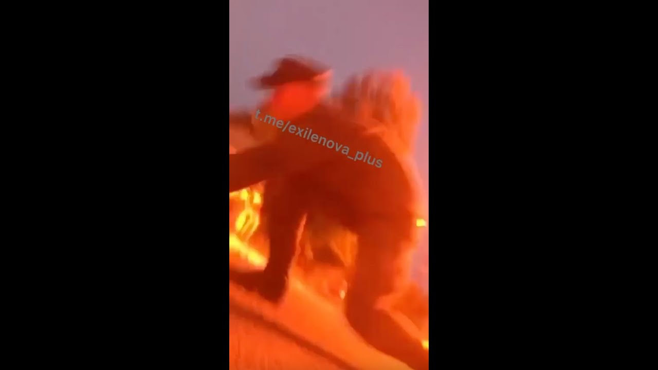 Very Close Russian Soldiers' Quarters Point of View of the Toropets ...