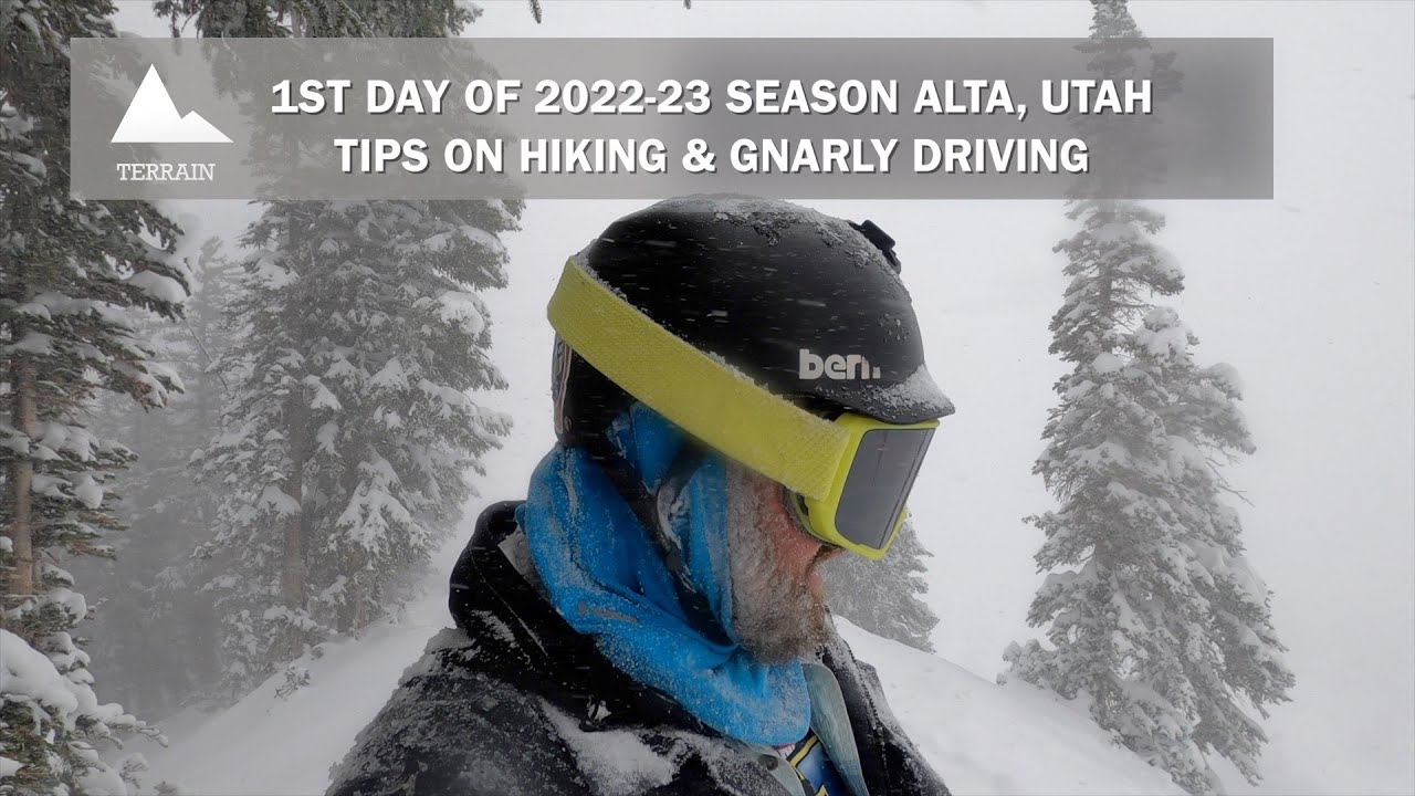 Snowboarding Tips Hiking & Driving in a Blizzard: First Day On Snow ...
