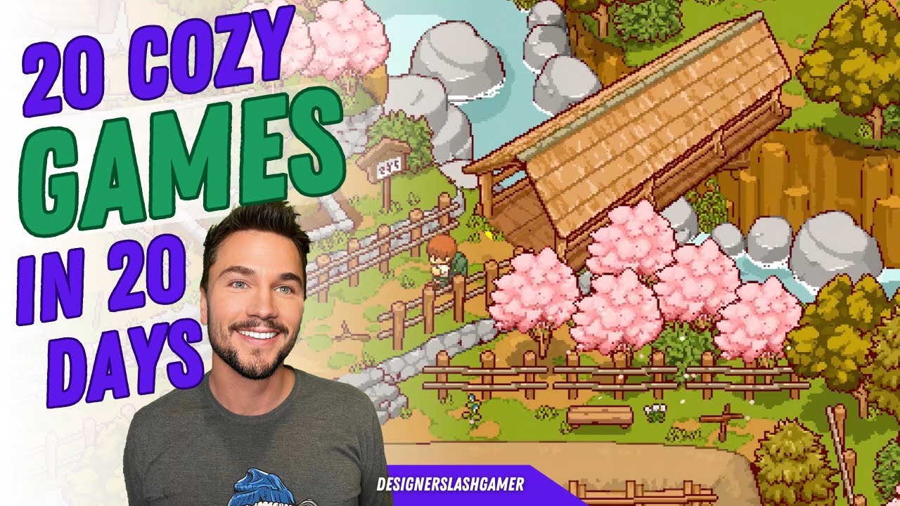 20-ish Cozy Games in 20-ish Days: Japanese Rural Life Adventure - YouTube