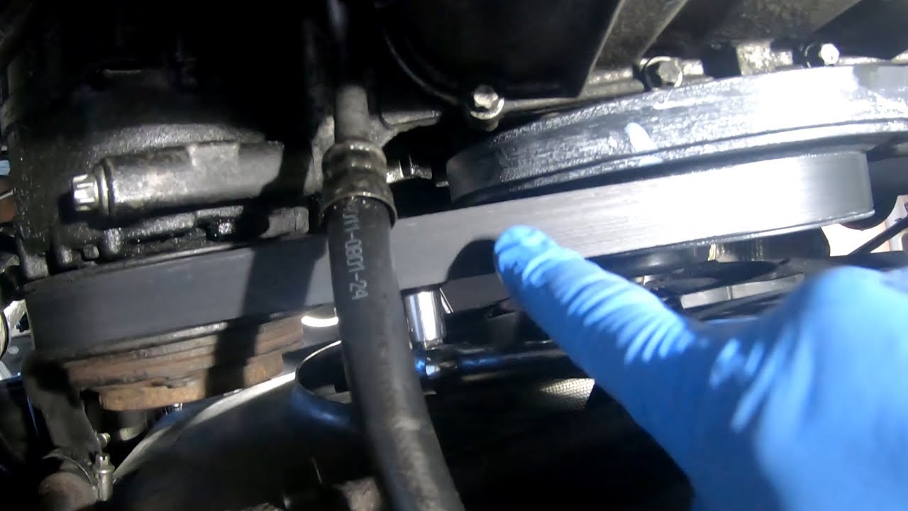 T1N Sprinter Series - 09 - Serpentine Belt Removal and Pulley Check ...