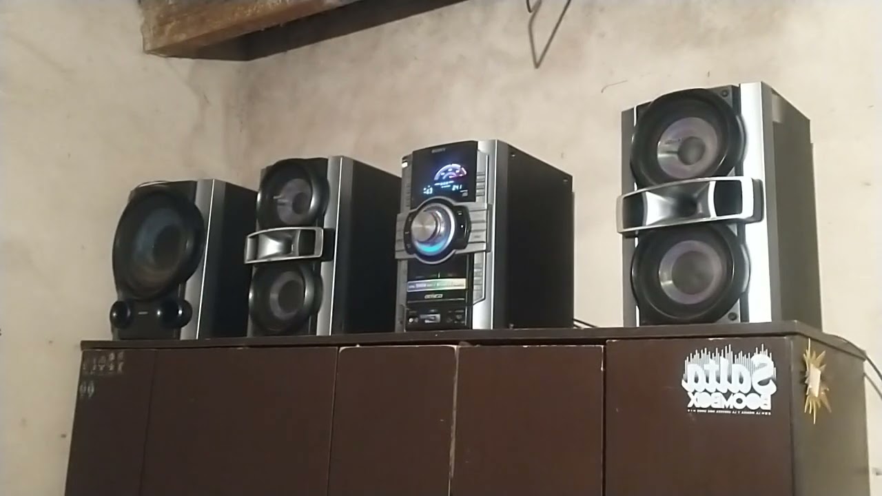 Sony Genezi Mhc-gt555 - YouTube