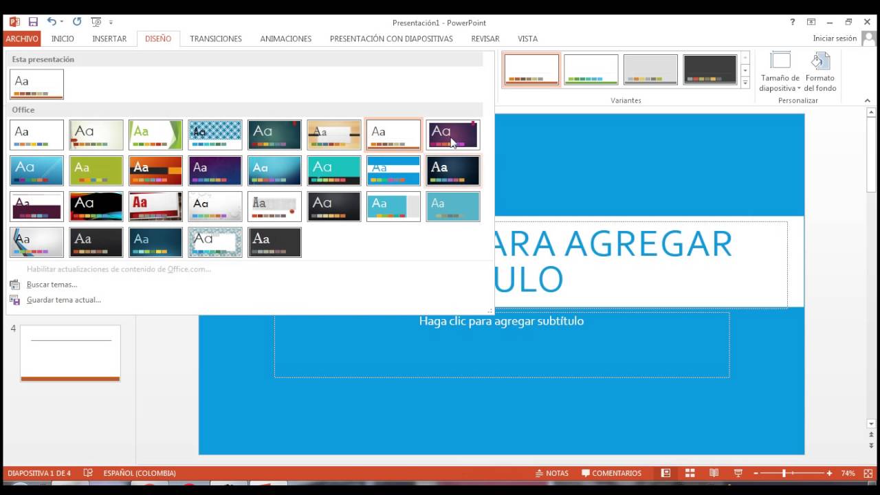 PANTALLA PRINCIPAL DE POWER POINT - YouTube