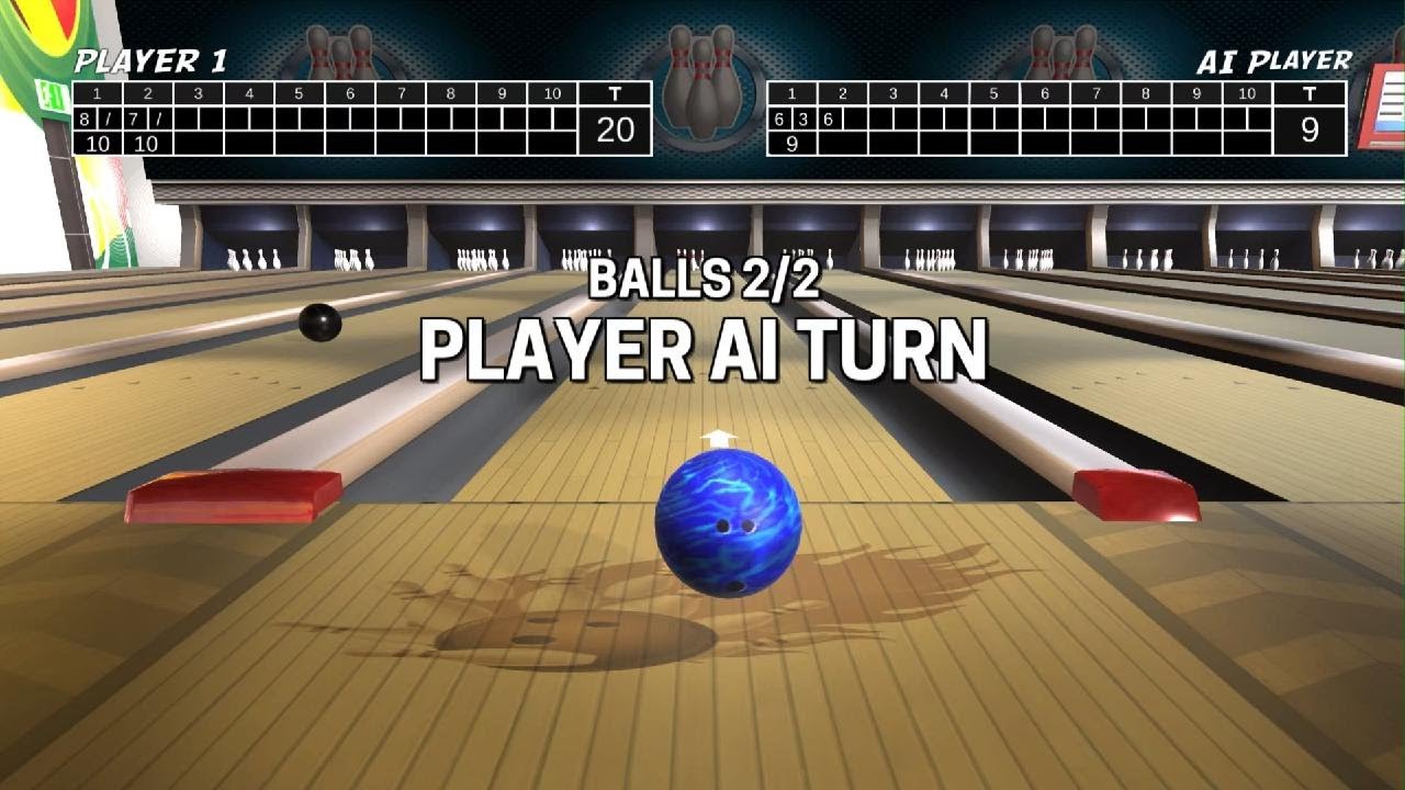 Bowling PS1 Classic Gameplay 8 - YouTube