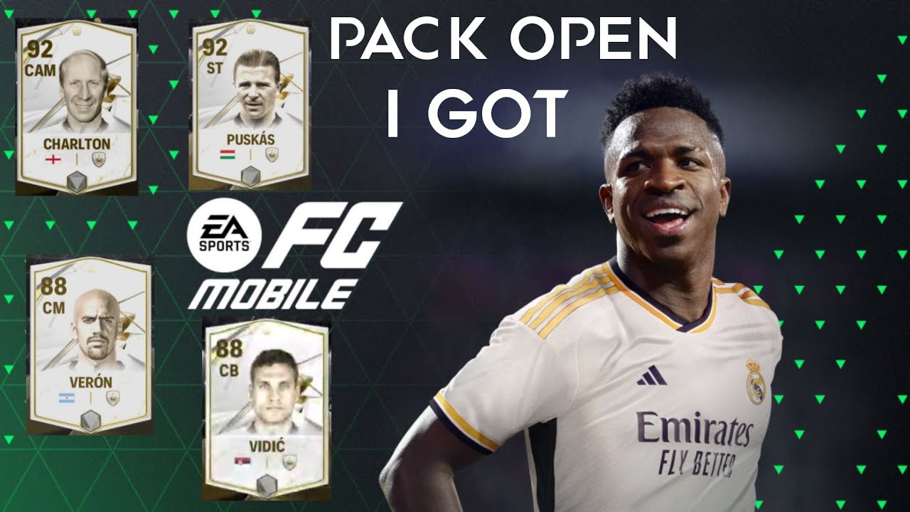 EA SPORTS FC MOBILE | PACK OPEN I GOT ICON PLAYERS - YouTube