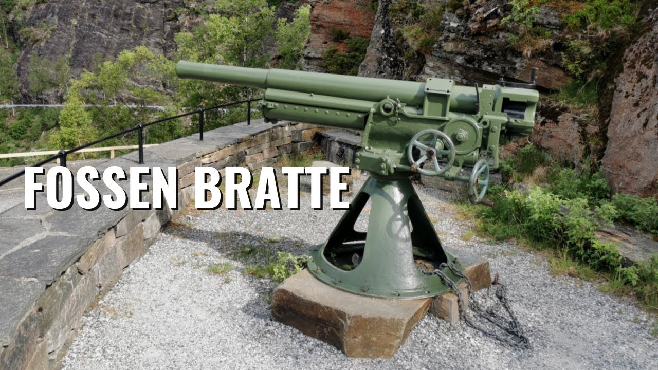 HIKING IN NORWAY: FOSSEN BRATTE- Bonus WW2 CANNON - YouTube