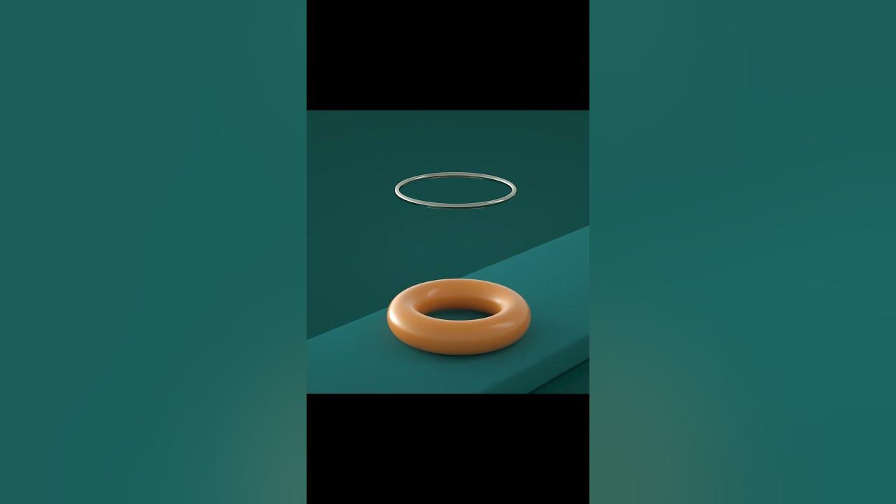 3d liquid sphere infinite loop animation - YouTube