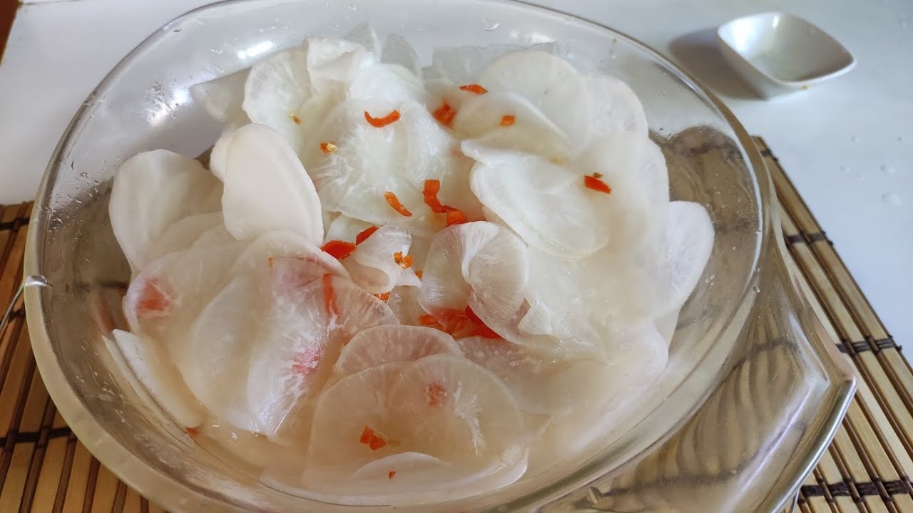 Nabo incurtido / Super acompañamiento, fresco y sabroso - YouTube