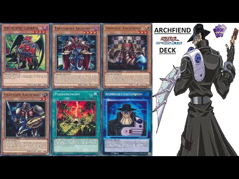 ARCHFIEND / ARCHDEMON SPEED DUEL DECK PROFILE 2023 + COMBO PRINCIPAL / EXEMPLE MAIN YU-GI-OH ...
