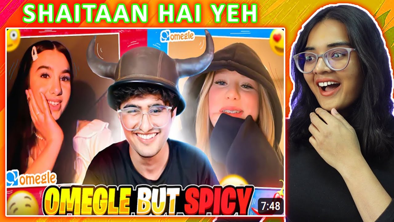 Omegle But Spicy😋😂 REACTION | Omegle India | Sarcastic Monk | Neha M. - YouTube