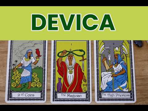 DEVICA | OSTAVLJAJTE TO POLAKO IZA SEBE | 21. DO 27.  SEPTEMBRA 2026 | TAROT OTVARANJE