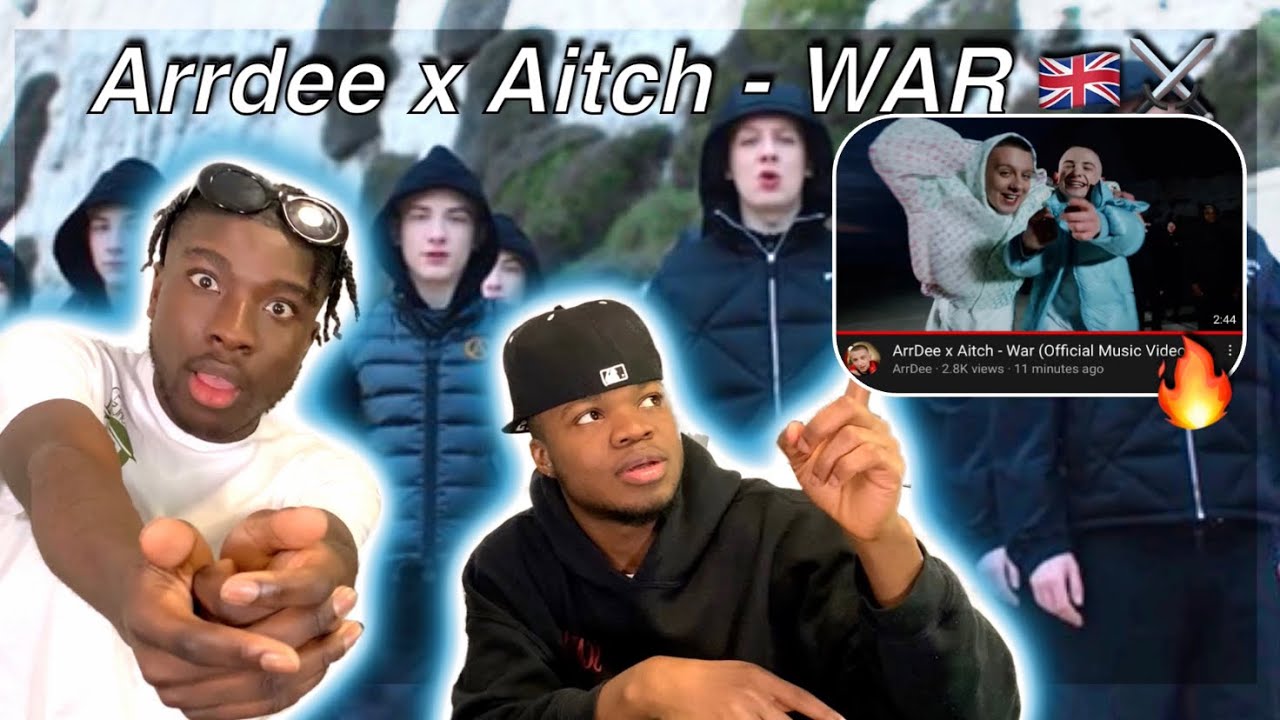 ARRDEE x AITCH - WAR (Official Video) REACTION | UK🇬🇧 (LOOOONG Awaited ...
