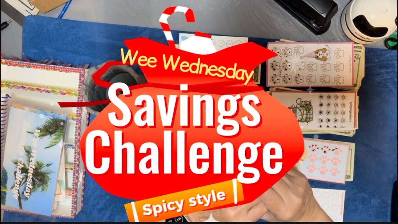 ⁠Wee Wednesday Mini Savings Challenge/ one complete/ spicy style/ ⁠# ...