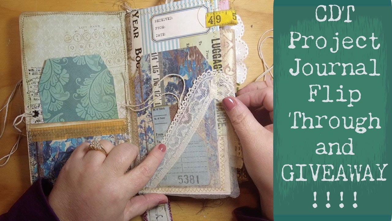 Travelers Notebook CDT Project Flip Through and Giveaway! (Ad Feature ...