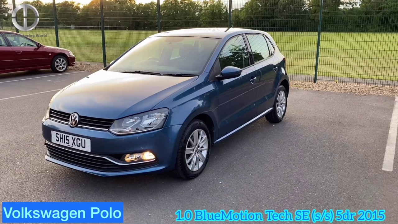 Volkswagen Polo 1.0 BlueMotion Tech SE (s/s) 5dr 2015 - YouTube