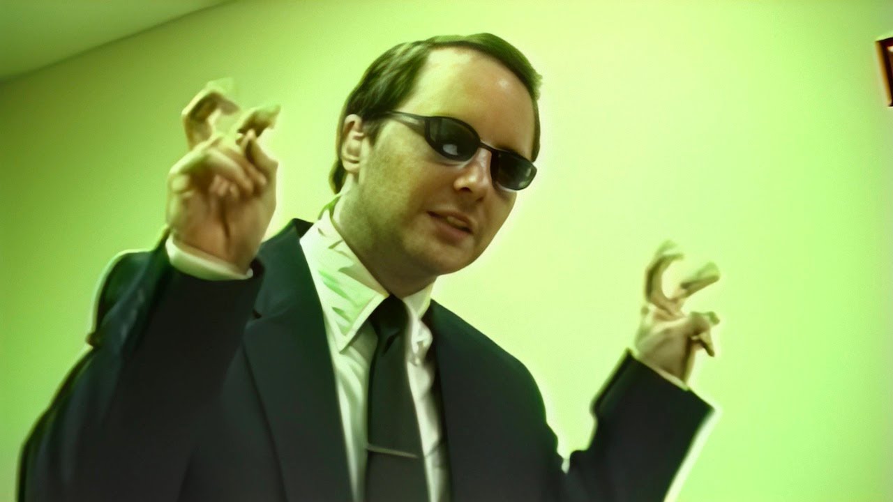 "Glitch in the Matrix" BLOOPERS (2003) - upscaled - YouTube