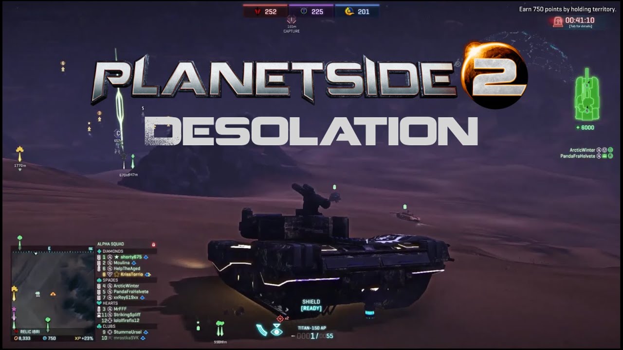 Planetside 2: Desolation - [RE4] vs [3EPG] and [BOIS] - YouTube