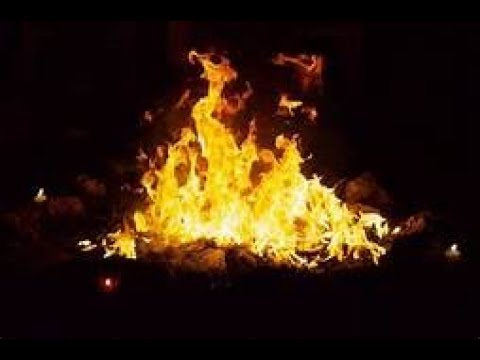 Child on fire saved by Guardian Angel - YouTube