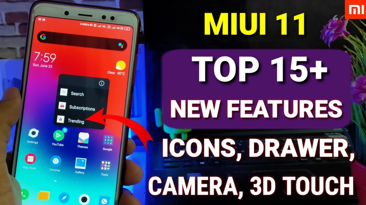 Miui 11 First look is here - Miui 11 top 15 new features, new icons ...