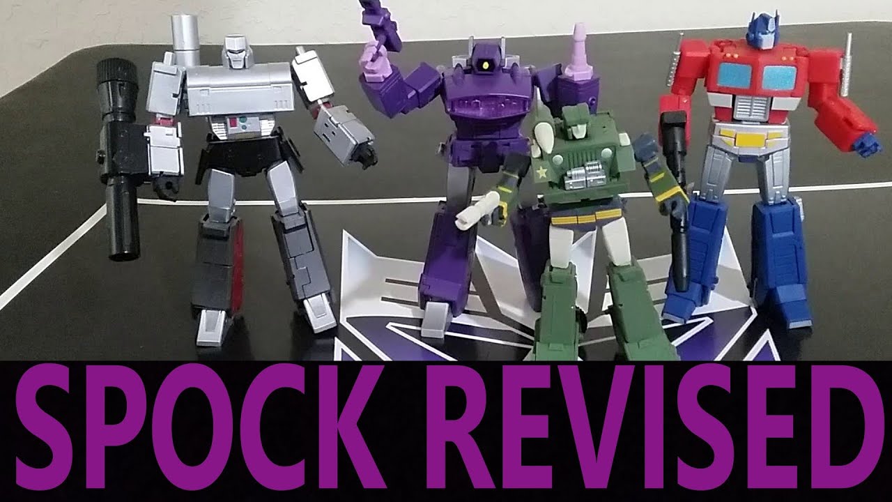 Magic Square MS-B32A Shockwave Spock Recolor Version REVISED - YouTube