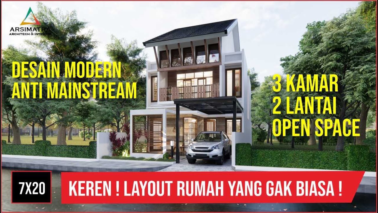 Rumah Unik Anti Mainstream - Punya Kolam Terapi Ikan dan Spot Makan ...