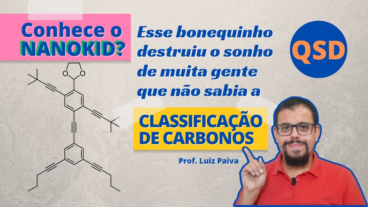 ENEM | NANOKID | CLASSIFICAÇÃO DE CARBONOS - YouTube