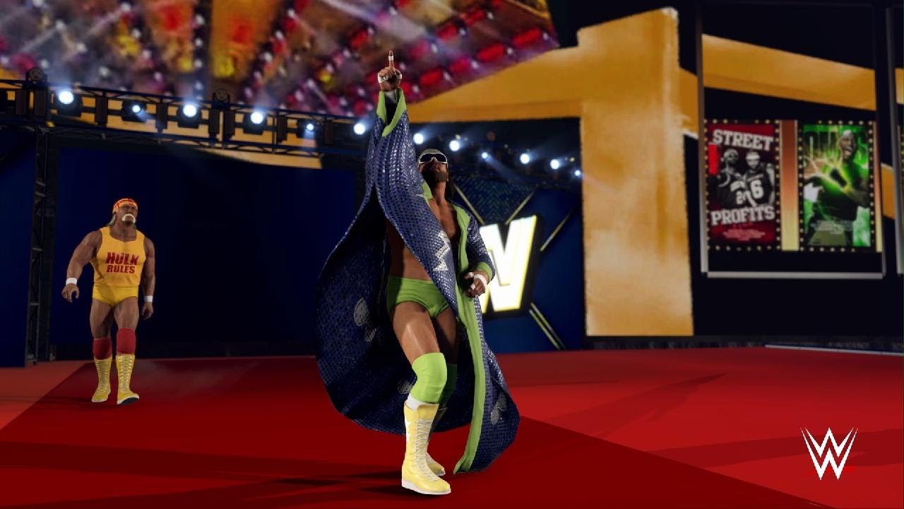 WWE 2K23 - "Macho Man" Randy Savage vs Ted DiBiase - WWF Title Match ...