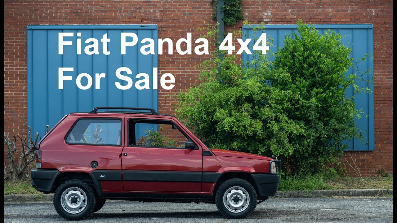 1996 Fiat Panda 4x4 5 speed Manual 59K Original Miles Walk Around MK2 ...