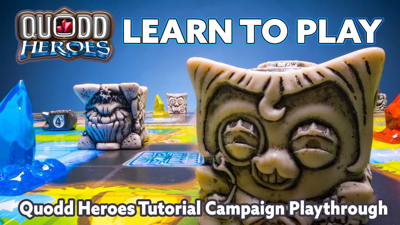 Quodd Heroes: Learn to play - Tutorial Campaign Playthrough - YouTube