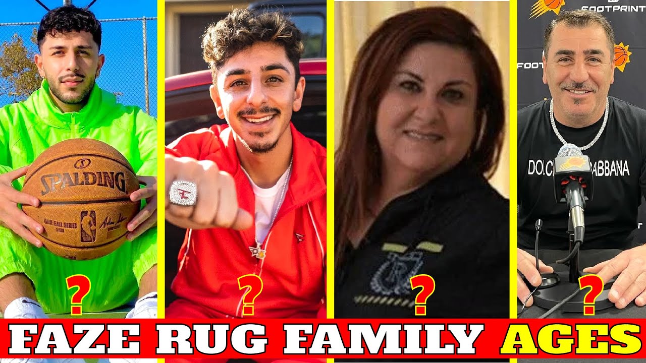 Faze Rug Family Real Name and Ages 2025 - YouTube