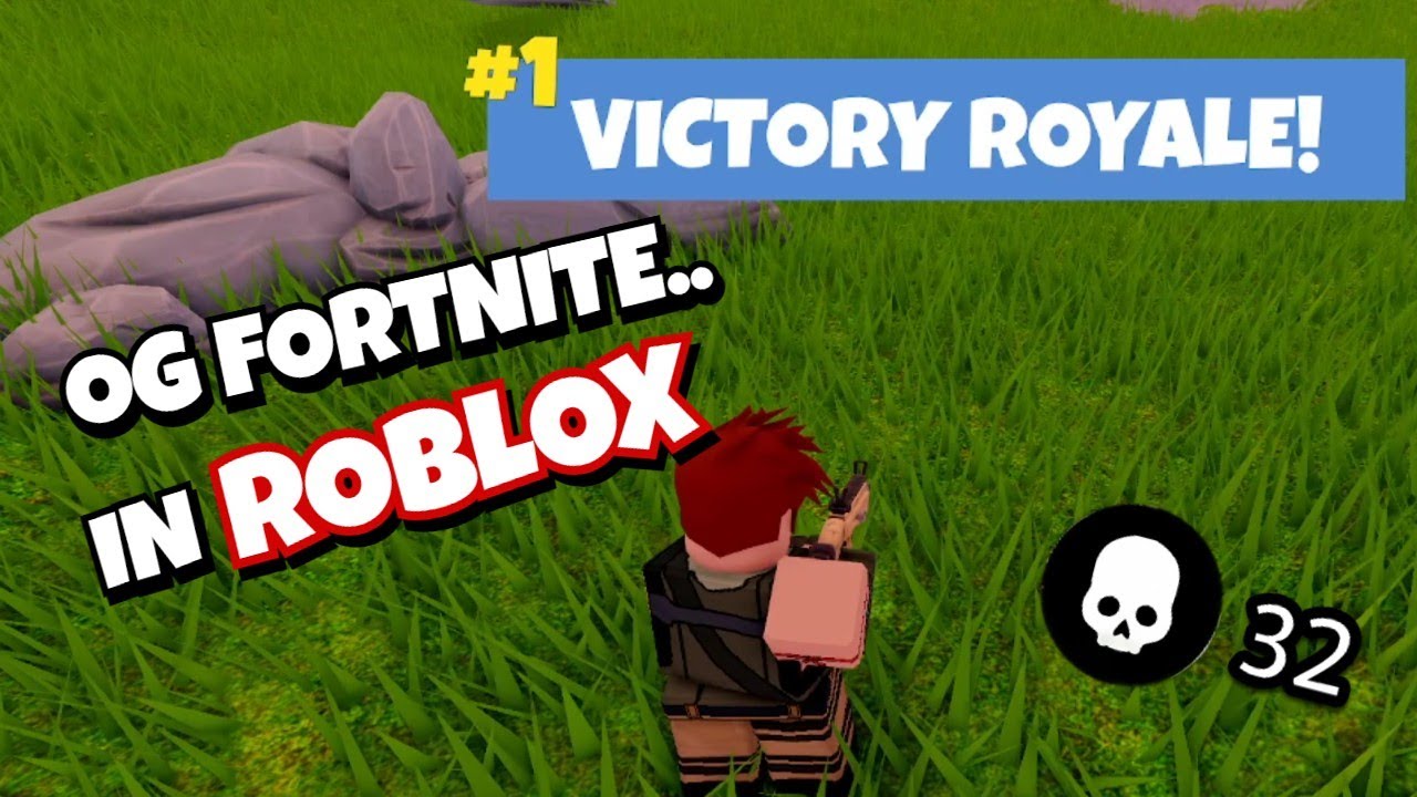 OG Fortnite but it's in ROBLOX... (Athena: Battle Royale) - YouTube