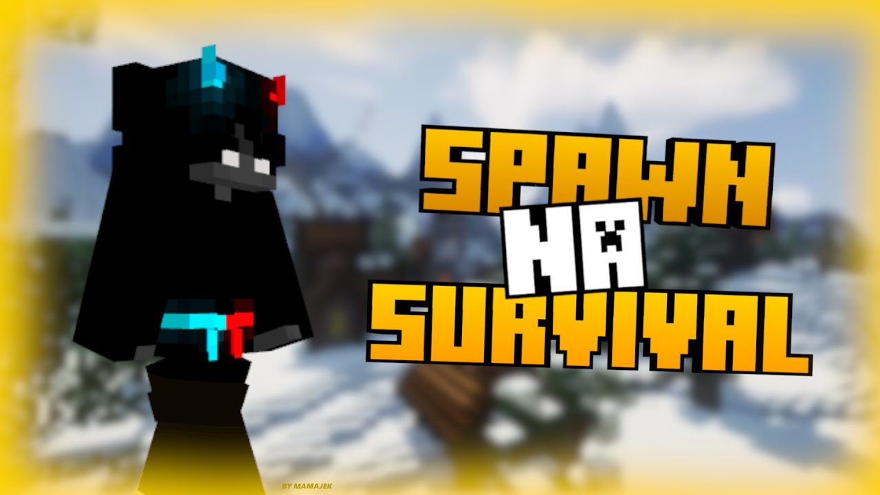 Spawn na survival z serwera craftcube - YouTube