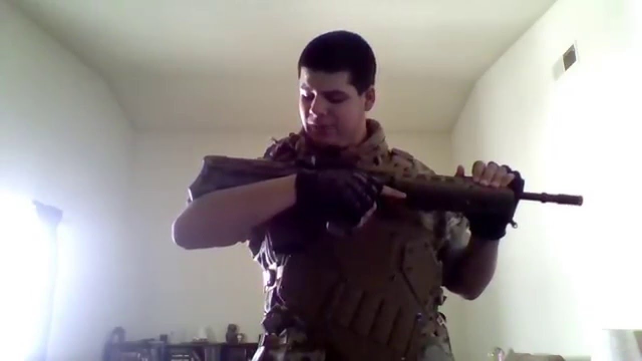 ICS L85A2 airsoft gun review - YouTube