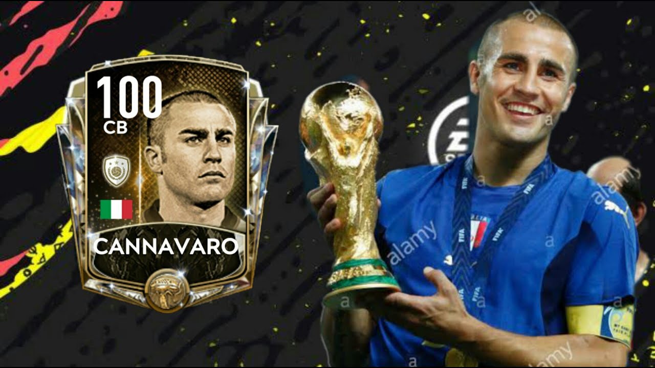 Icon " Cannavaro " Full Gameplay In FIFA Mobile 20 ! Best Icon CB ...