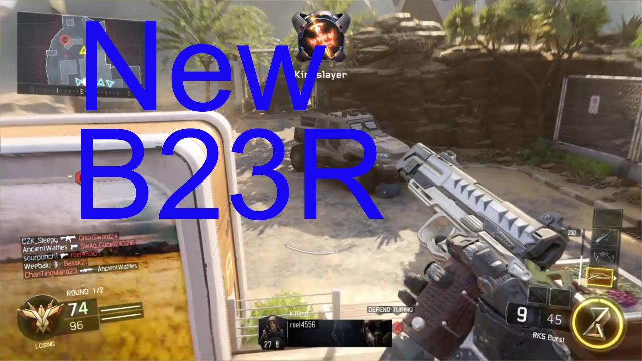 Black Ops 3: The New B23R - (BO3 RK5 Burst Pistol Gameplay) - YouTube