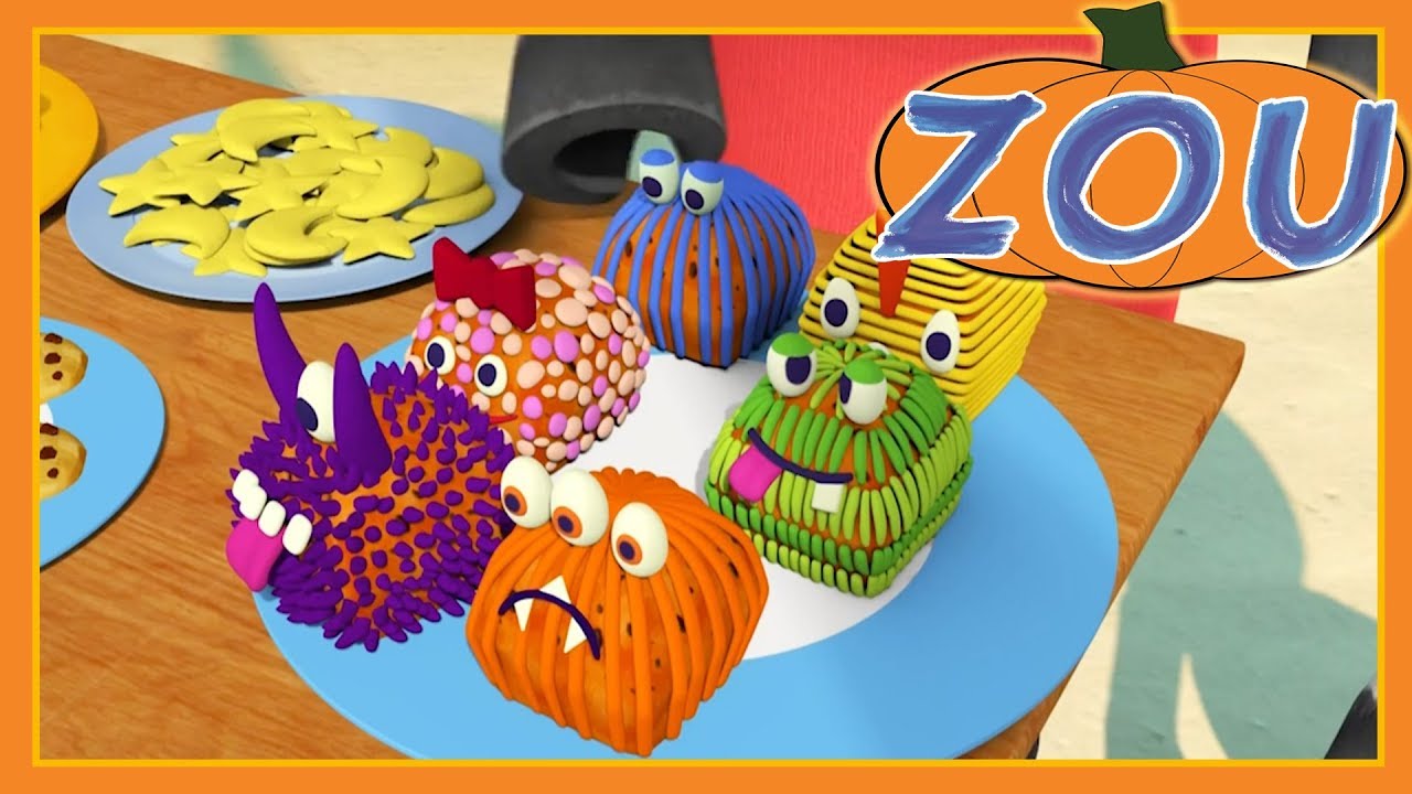 🎃👻HALLOWEEN👻🎃Le Pompon-monstre 🍂🍂Dessins animés | Zou en Français - YouTube