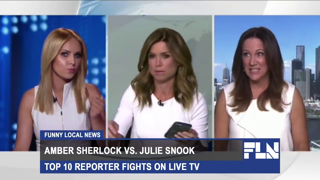 😋BEST Fighting On #LiveTV🎄 #February2017 😡Top 10 Reporter Fights on ...