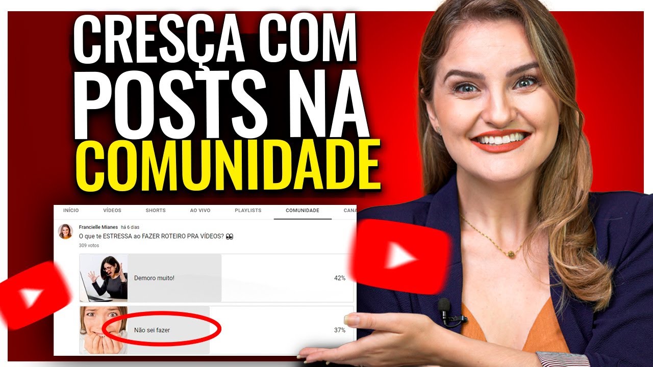 O QUE POSTAR e Como USAR ABA COMUNIDADE do YOUTUBE do JEITO CERTO! - YouTube